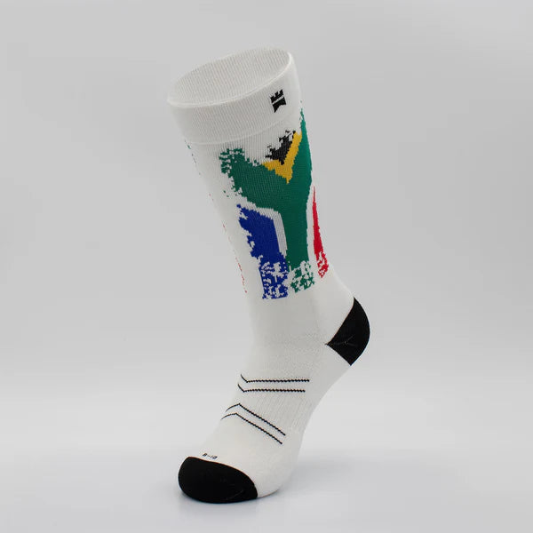South African Flag - Crew Height Sock - The Athlete's Foot